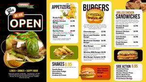 20 Best Digital Menu Templates for Restaurants