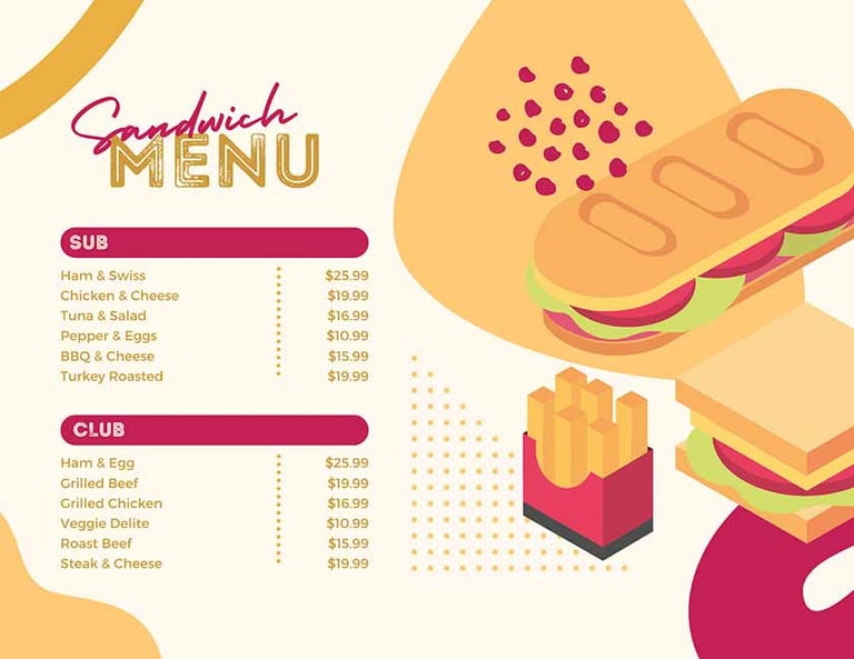 20 Best Restaurant Menu Templates
